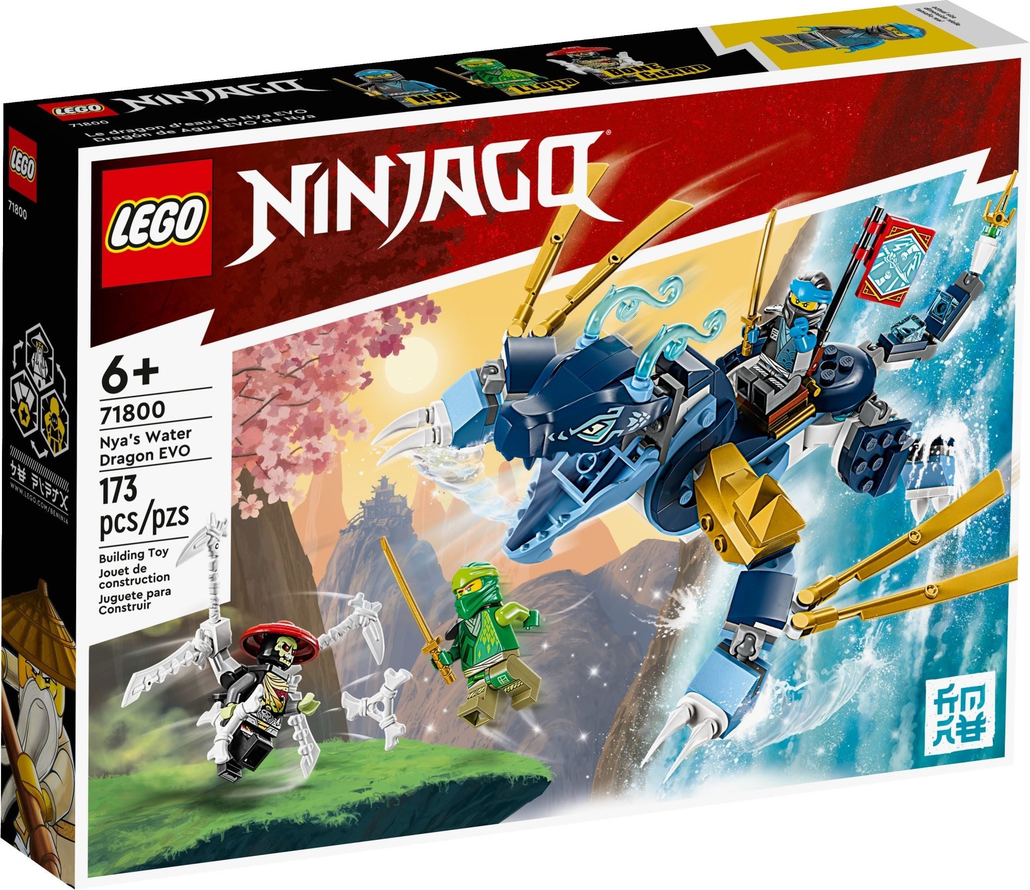 Lego Ninjago 71800 - Nya's Water Dragon EVO – Brikkehuset