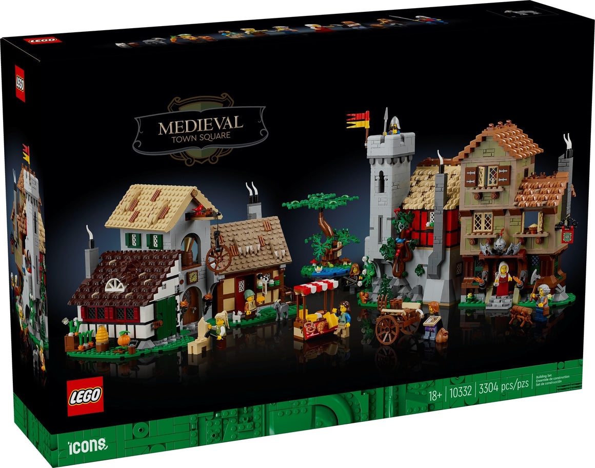 Lego Icons 10332 - Medieval Town Square – Brikkehuset