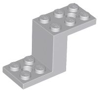 Bracket 5 x 2 x 2 1/3 with 2 Holes and Bottom Stud Holder – Brikkehuset
